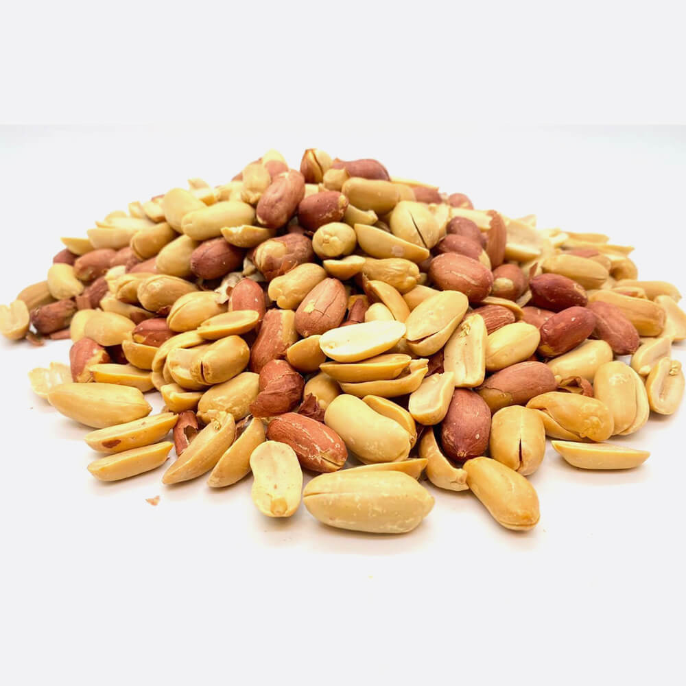 Dry roasted unsalted peanuts - Nuts Factory